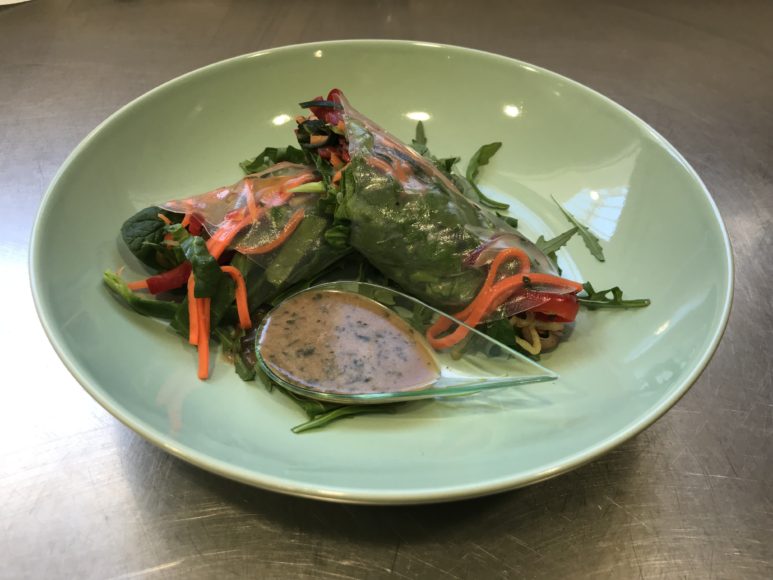 Delicious Raw Spring Rolls! - The Ultimate Retreat Company